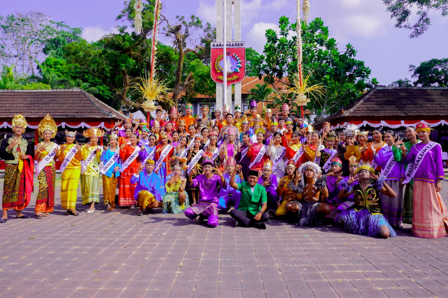 Upacara peringatan Hari Sumpah Pemuda ke 95 Tahun 2023 – Badan Kesbangpol Karangasem